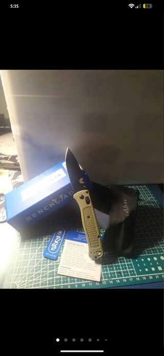 Benchmade bugout 535 black custom