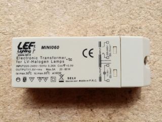 Trasformatore elettronico 60W 220V/12V