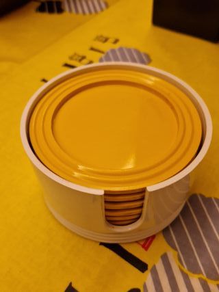 Sottobicchiero design anni 70