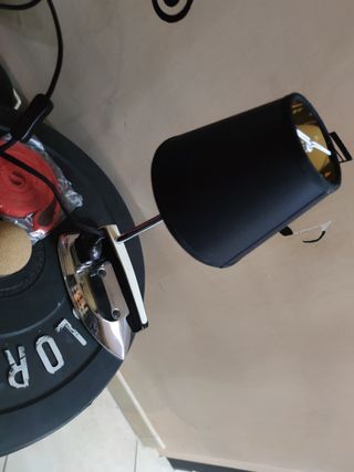 Lampada vintage handmade ferro da stiro