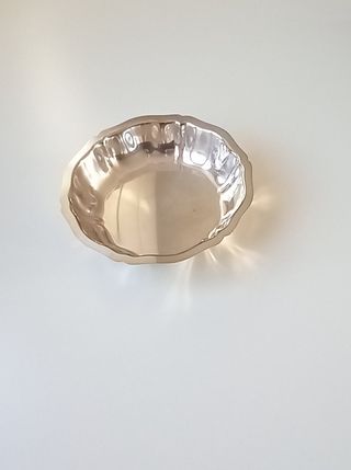 Centro tavola  silver plated cm.24