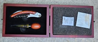 Cofanetto Brandani tappo e cavatappi - nuovo