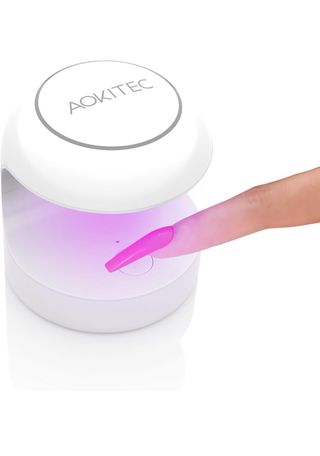 2 mini lampada unghie gel