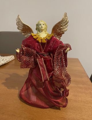 Angelo puntale per albero di Natale