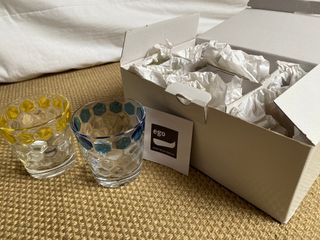 SET di 6 BICCHIERI EGO Vetrerie Riunite di Venezia