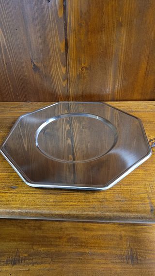 Sottopiatto in acciaio ICM INOX x 18 10