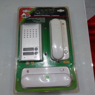 Kit citofonico bifamiliare