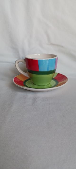5 Tazze da te multicolor