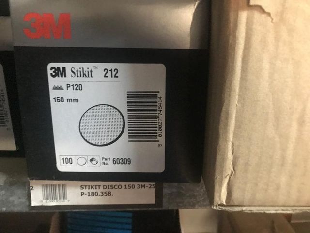 Discos lija 3M 210/255 Adhesivos 3M Nuevos de segunda mano por 8 EUR en Murcia en WALLAPOP