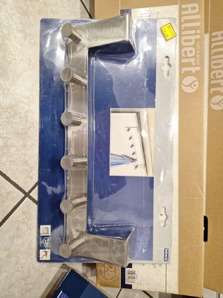 Wenko guardaroba per porta acciaio