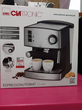 Clatronic ES 3643 Macchina per espresso 1,6 L 850