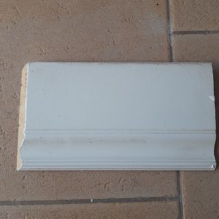 Battiscopa bianco Ducale