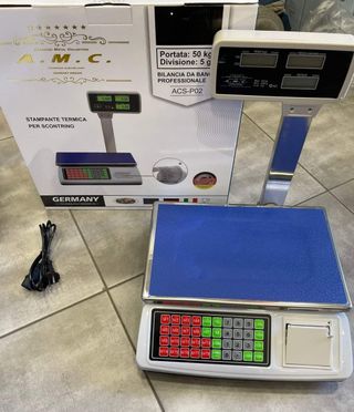 BILANCIA BASCULA da BANCO ELETTRONICA con SCONTRIN