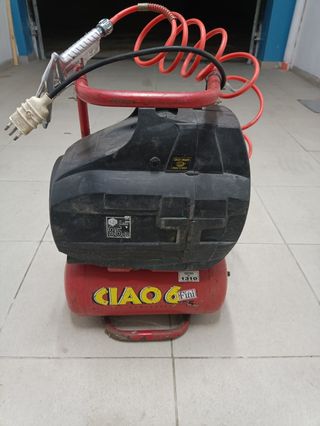 compressore 6 litri portatile