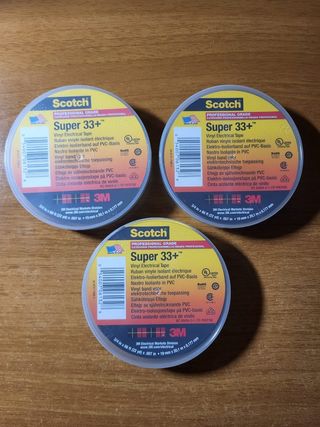 5 nastri isolanti in PVC+1 nastro autoagglomerante