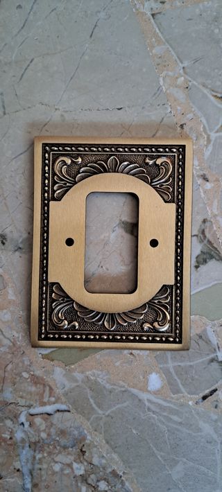 Placchette elettriche vintage