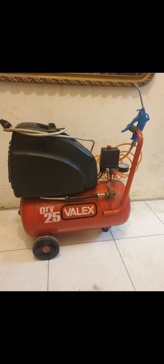 Compressore aria dry 25l valex 8bar