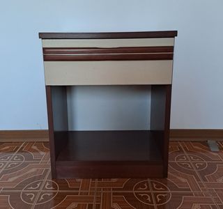 Comodino Cassettiera Comò da Letto in Legno