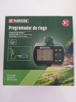 Programador de riego, irrigatore