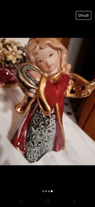 Angelo in porcellana