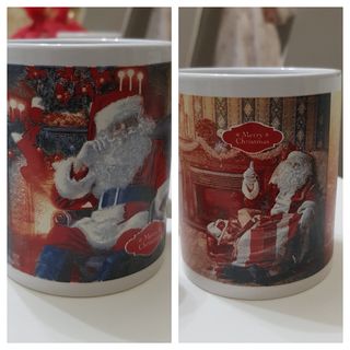 set 3 tazze di ceramica natalizie nuove