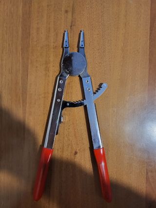 Pinza a cremagliera per seeger esterni