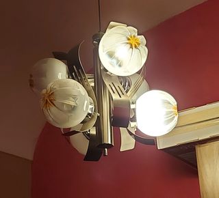 Lampadario Mazzega in  vetro di murano