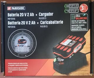 Parkside - Batteria + Caricabatteria