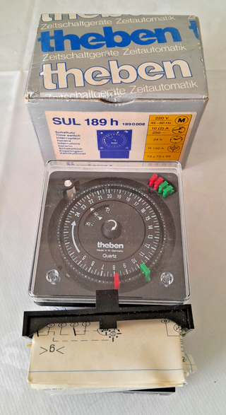 SUL 189H OROLOGIO PROGRAMMATORE GIORNALIERO THEBEN