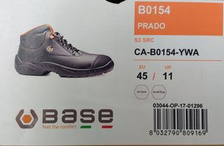 Scarpe antinfortunistiche alte n 45