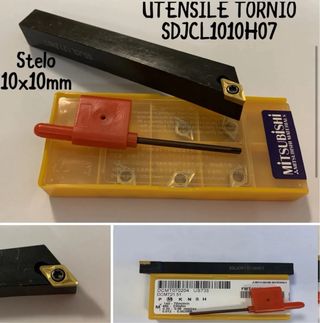 Utensile Tornio SDJCL1010H07+N5 inserti DCMT07