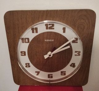 OROLOGIO DA PARETE IN LEGNO VINTAGE KIENZLE DESIGN