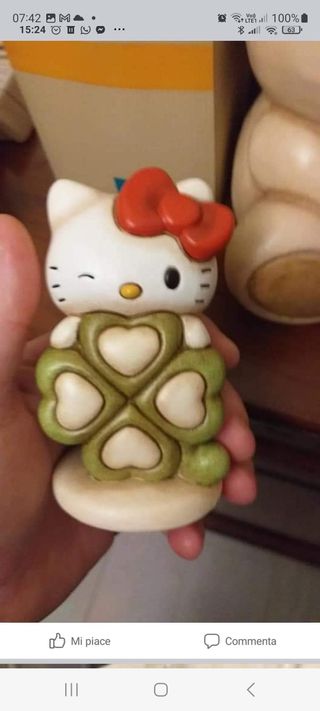 set 2 figure Thun serie disney hallo kitty