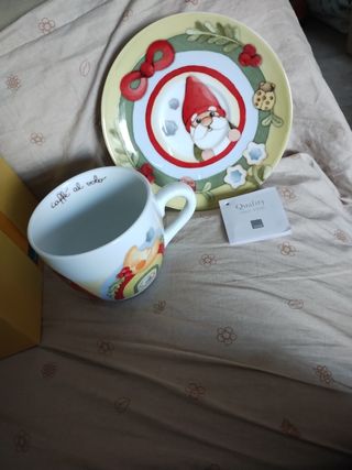 Tazza con piattino Thun bosco