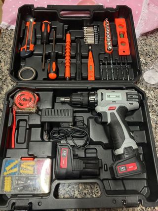 TRAPANO AVVITATORE CON VALIGETTA E 2 BATTERIE