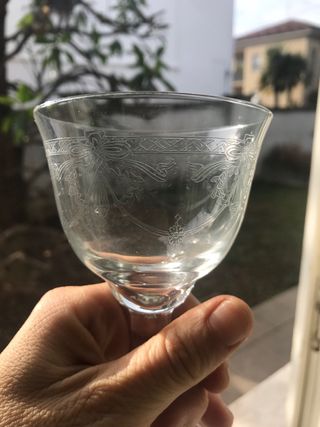 set bicchieri di cristallo 26 pezzi