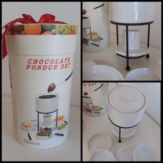 Chocolate fondue set