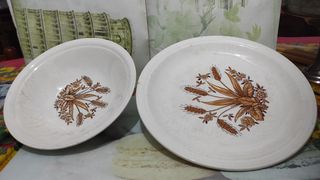 Vintage Piatti fondo e piano