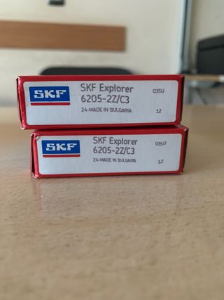 Cuscinetti 6205 2Z/C3 SKF