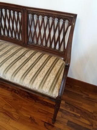 DIVANETTO ANTICO NEOCLASSICO DEL 700 VENETO