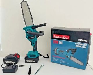 Motosega a doppia batteria portatile da potatura p