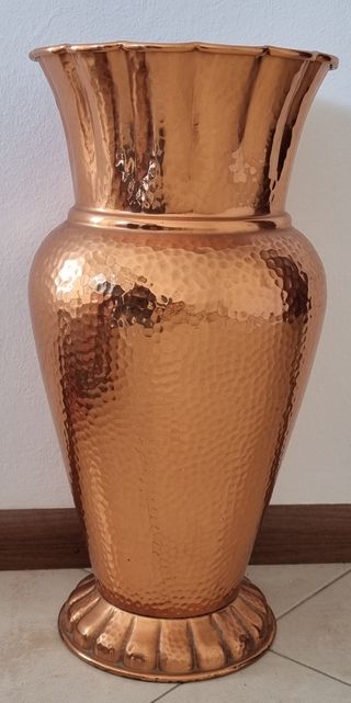 Portaombrelli, vaso in rame vintage