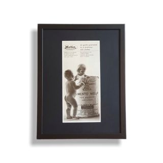 Pubblicità originale vintage alimento Mellin 1966
