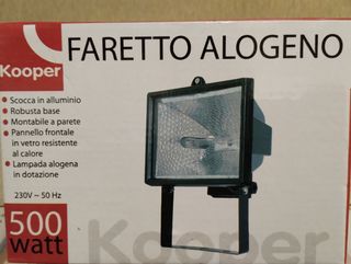 Faretto 500 Watt nuovo imballato