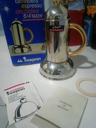 caffettiera vintage inoxpran