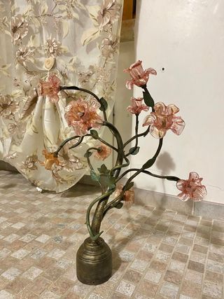 lampadario in vetro di murano