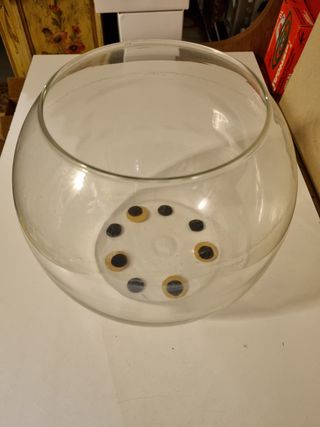 Boccia vetro per pesce rosso