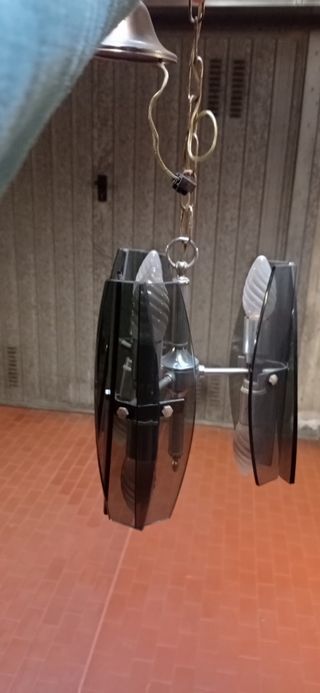 Lampadario vintage originale primi anni 70