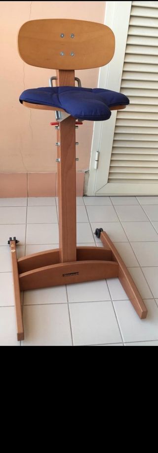 Sediolino da stiro Foppapedretti, color ciliegio