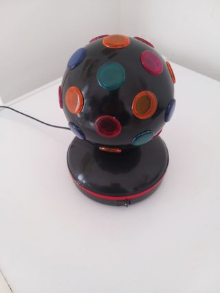 Lampada multicolore girevole